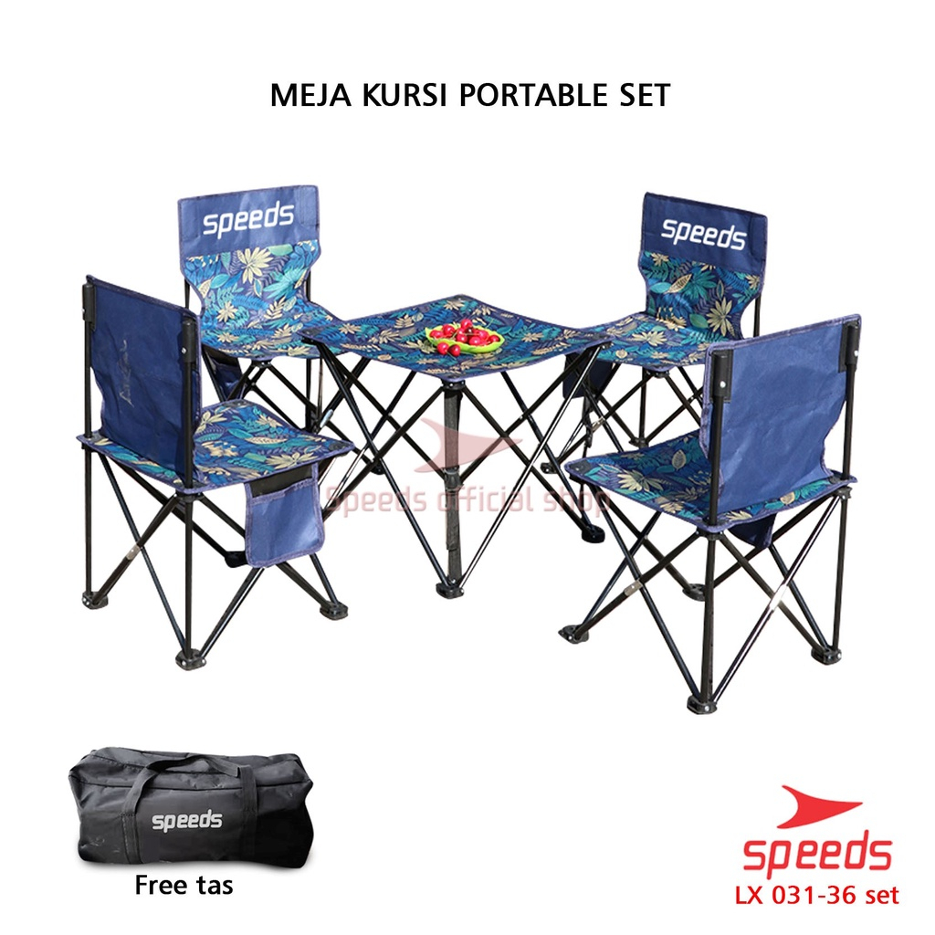 Jual SPEEDS Meja Kursi Lipat Set Free Meja Lipat Kursi Lipat Outdoor ...