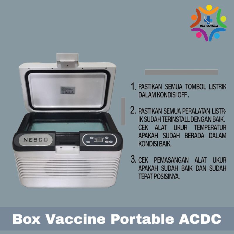 Jual Box Vaccine Dengan Thermometer Box Vaksin Cooler Box | Shopee ...
