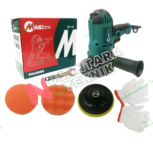Jual MAILTANK SH43 MESIN POLISHER 5" LISTRIK ALAT POLES CAT 5 INCH 125 MM | Shopee Indonesia
