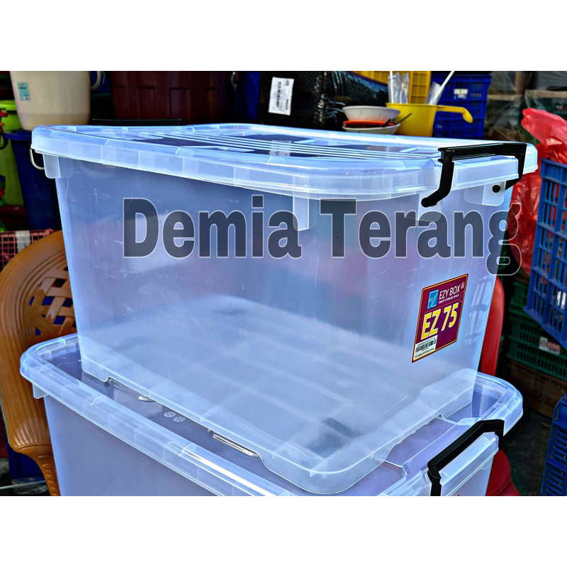 Jual Box Container Ezy 52 Ezy 45 / Box Transparan Box Bening | Shopee ...