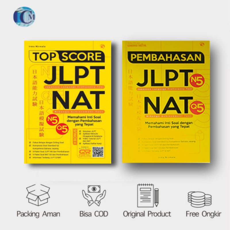 Jual TOP SCORE JLPT - NAT JAPANESE LANGUAGE PROFICIECY TEST NIHONGO ...