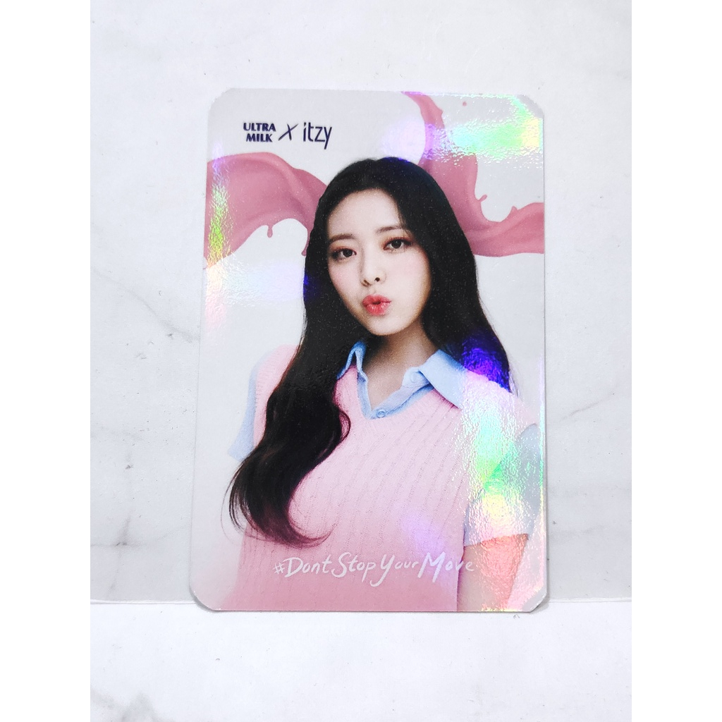 Jual Photocard Itzy x Ultramilk Yuna Selca | Shopee Indonesia