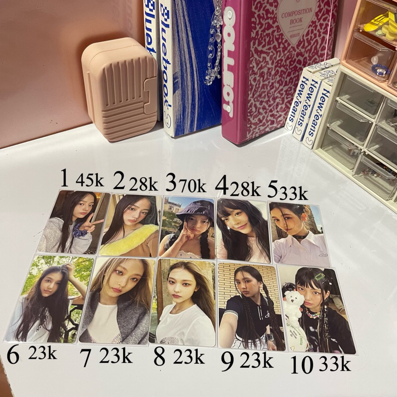 Jual NewJeans Official photocard weverse album B ver minji hanni danielle haerin hyein photocard ...