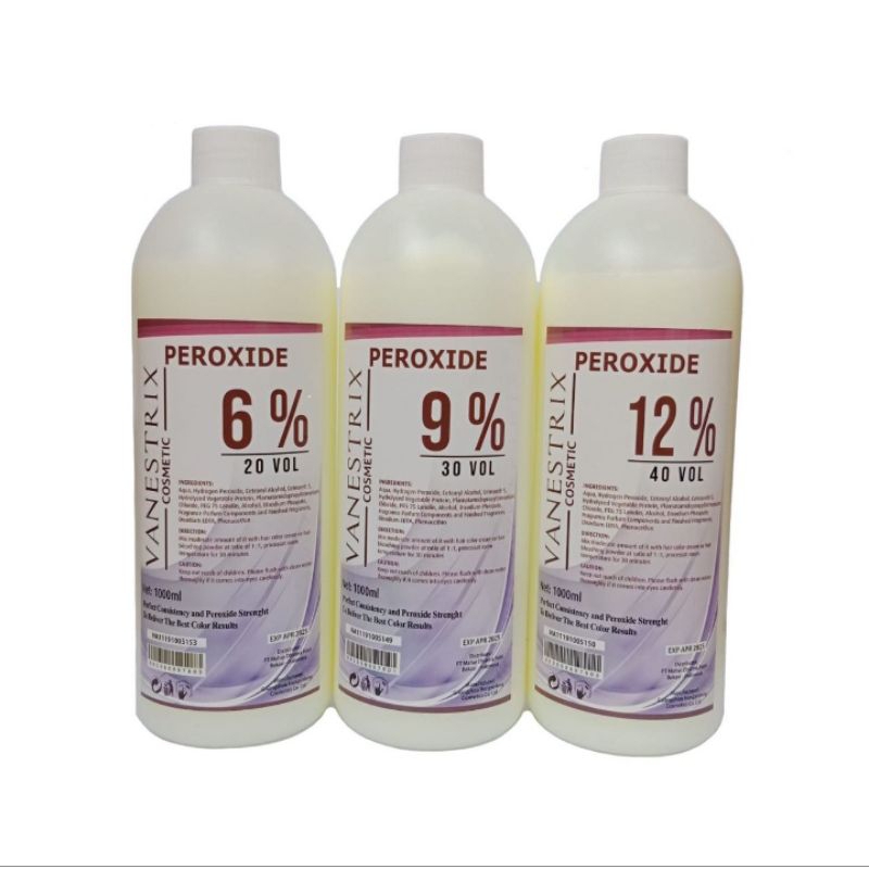 Jual Vanestrix Peroxide Developer Oxidant Oxidising Cream Krim Oksidan ...