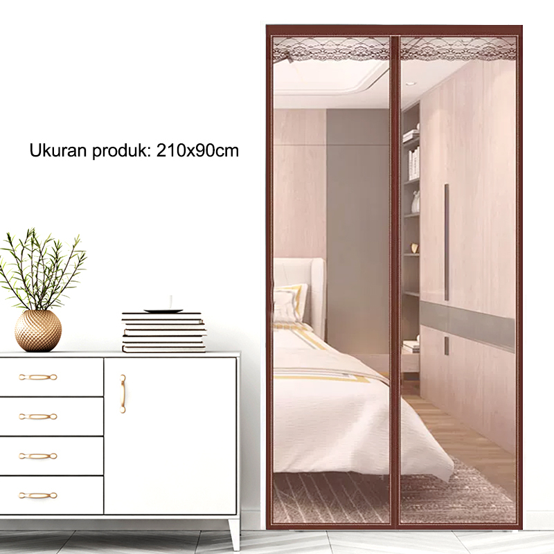 Jual Tirai Magnet Elegan bahan plastik PVC (khusus ruangan berAC) Tirai ...