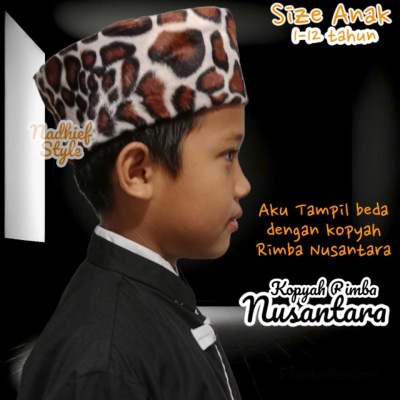 Jual KOPYAH RIMBA KHAS NUSANTARA / KOPYAH LORENG | Shopee Indonesia