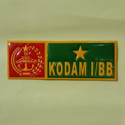 Jual Stiker Plat Nomor Kodam 1 Bb - Sticker Plat Nomor Kodam 1 Bb ...