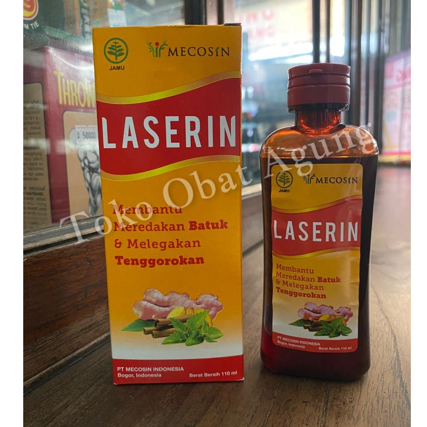 Jual Laserin 110 ml Obat Batuk Dewasa. Mengencerkan Dahak, Meredakan ...