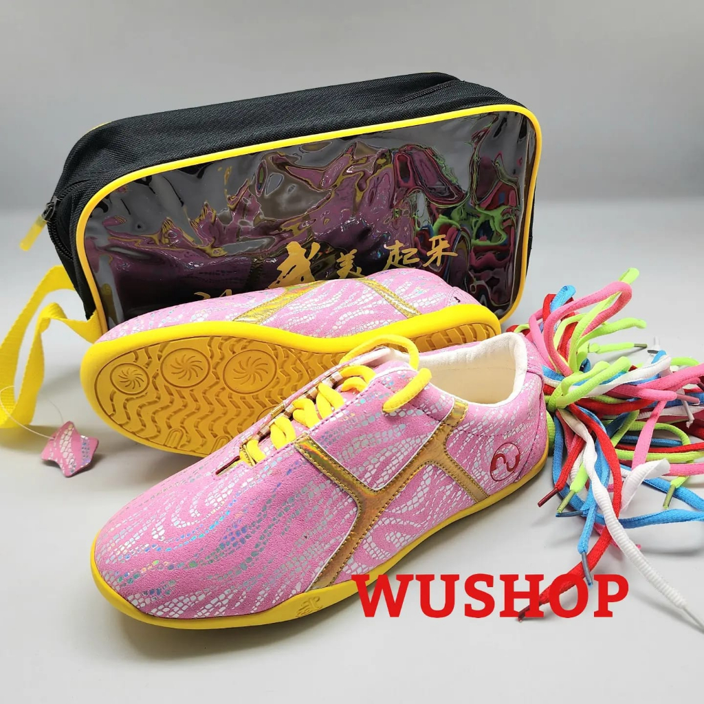 Jual Sepatu Wushu wu yeah premium kungfu pertandingan | Shopee Indonesia