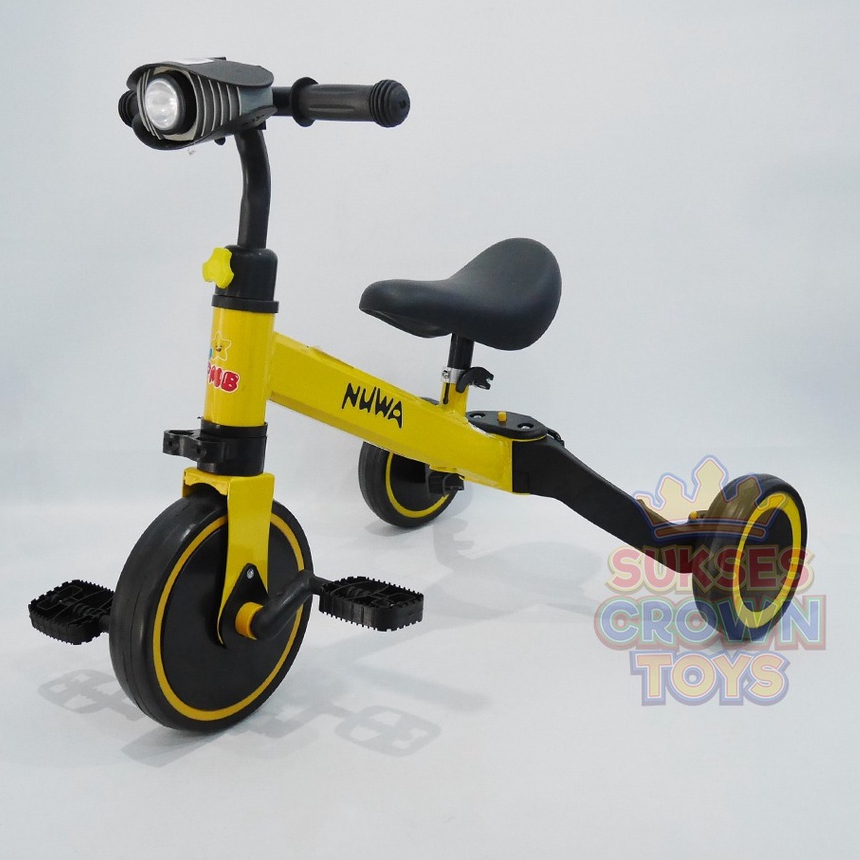 Jual Sepeda Anak Roda 3 Tricycle Balance Bike Push Bike 3in1 - Sepeda ...