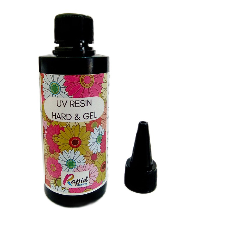 Jual Resin UV Curing 100 gram Resin Keras Hard Lentur Kental Nail Art ...