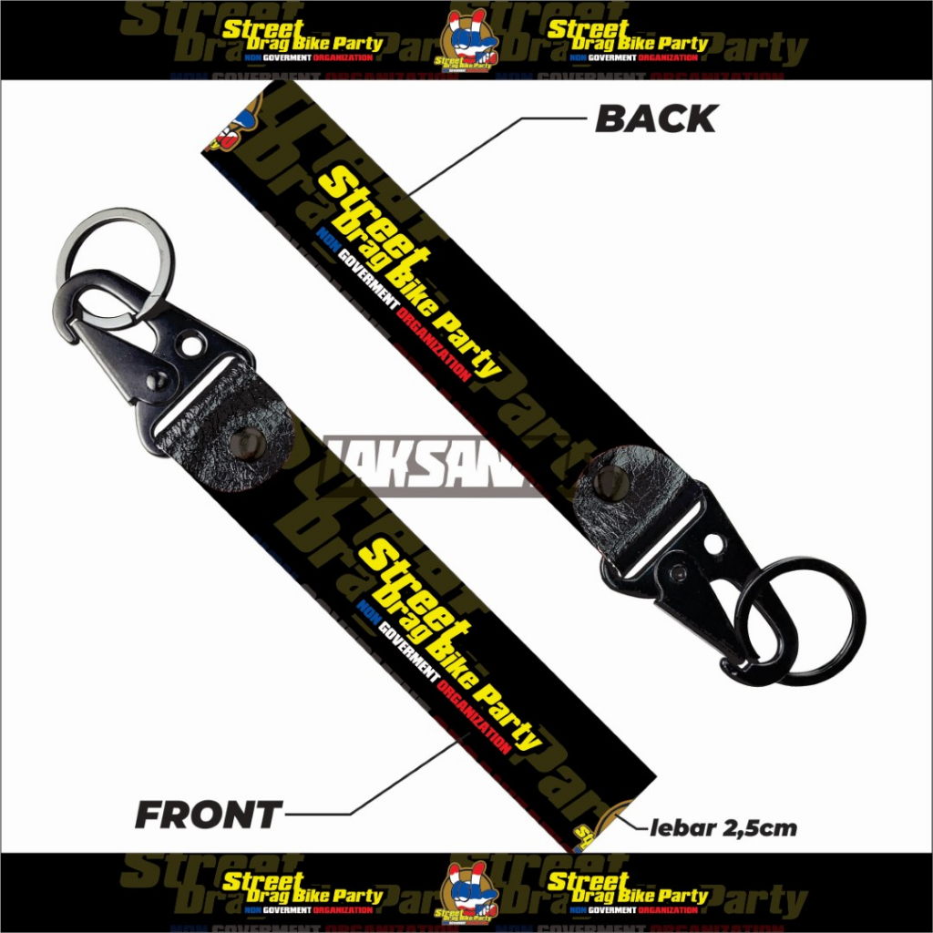 Jual GANTUNGAN KUNCI STRAP NGO STREET DRAG BIKE PARTY | Shopee Indonesia