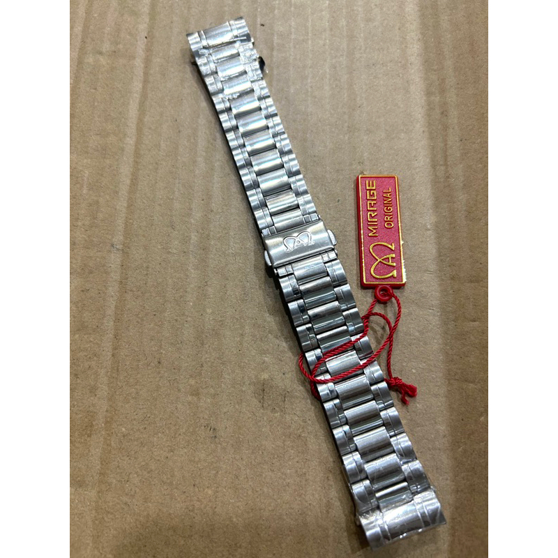 Jual rantai besi jam mirage original stainless | Shopee Indonesia