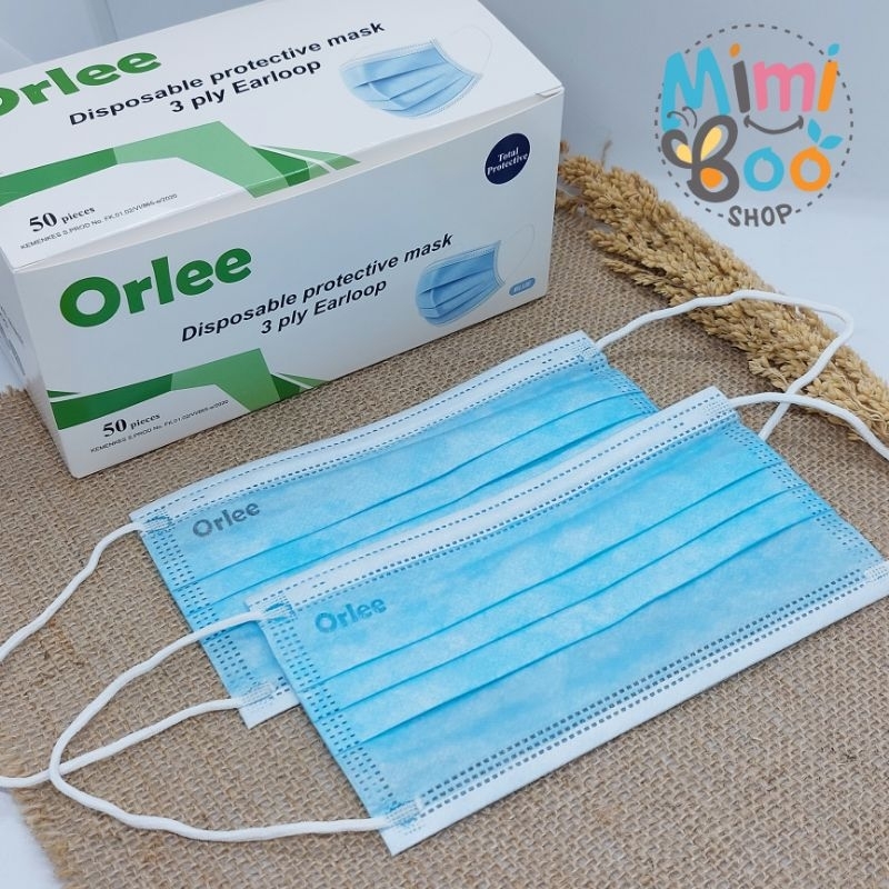 Jual Masker Orlee 3ply (isi 50pcs) | Shopee Indonesia