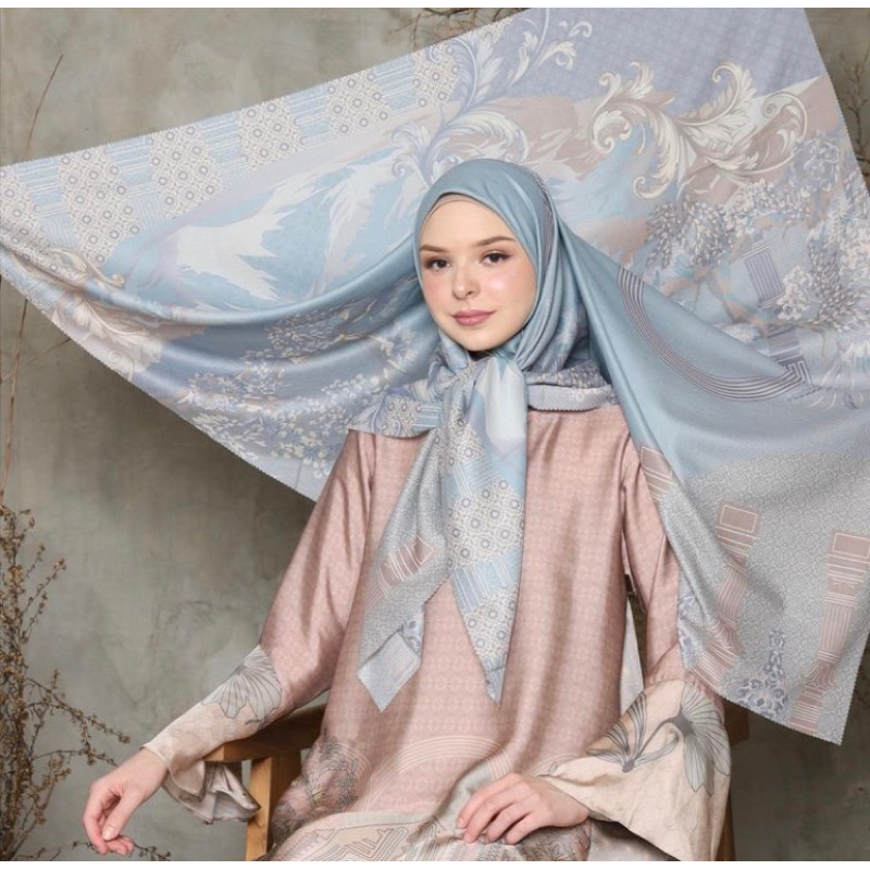 Jual Senya Raya Hijab - Greysand | Hijab Voal Scraft | Shopee Indonesia