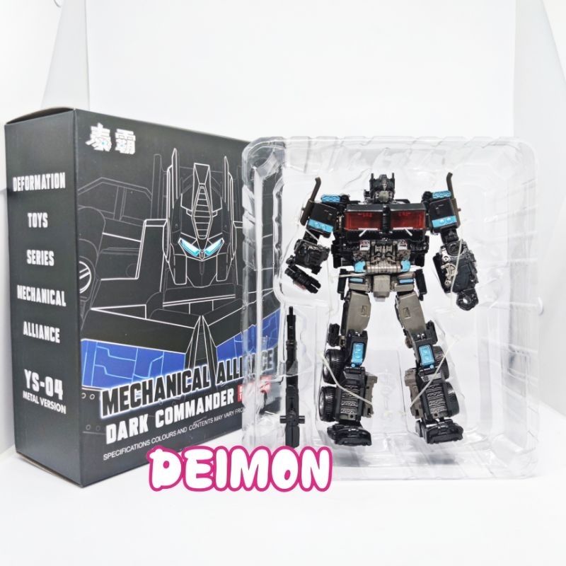 Jual Action Figure Transformers Optimus Prime Deformation Dark ...