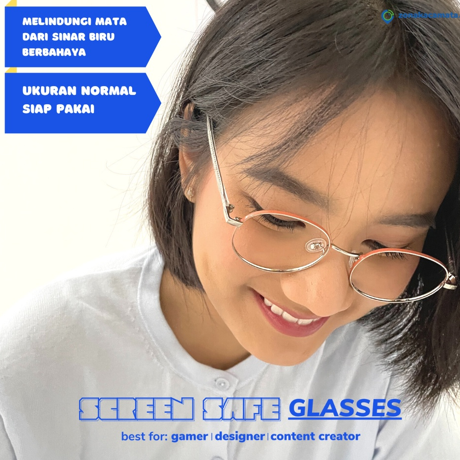 Jual zonakacamata - ZK Screen Safe Glasses-Wilem-Kacamata Anti Radiasi Komputer-Anti UV 420 ...