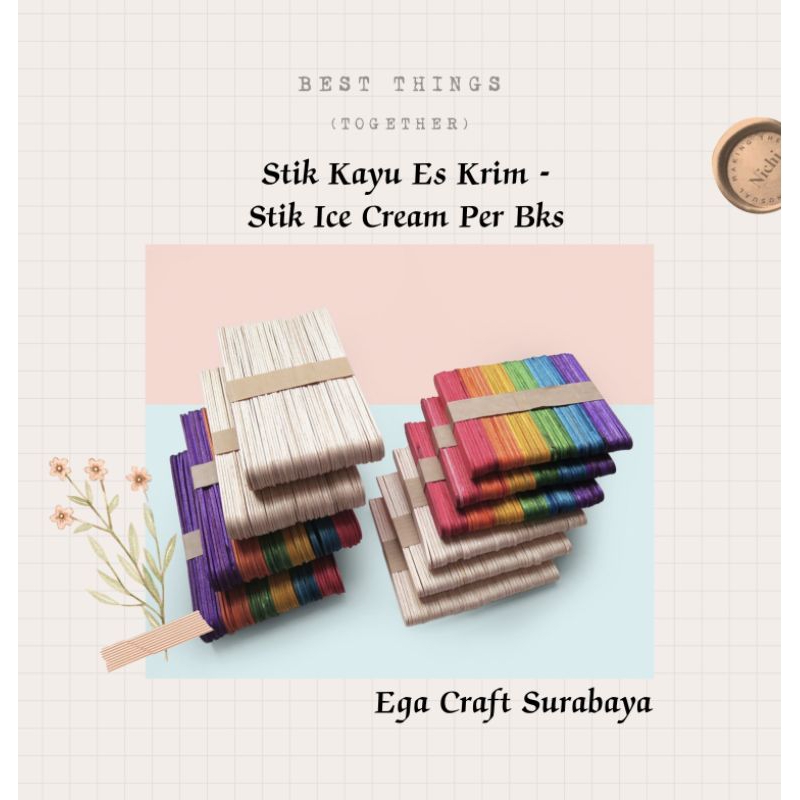 Jual Stik Kayu Es Krim - Stik Ice Cream Per Bks | Shopee Indonesia
