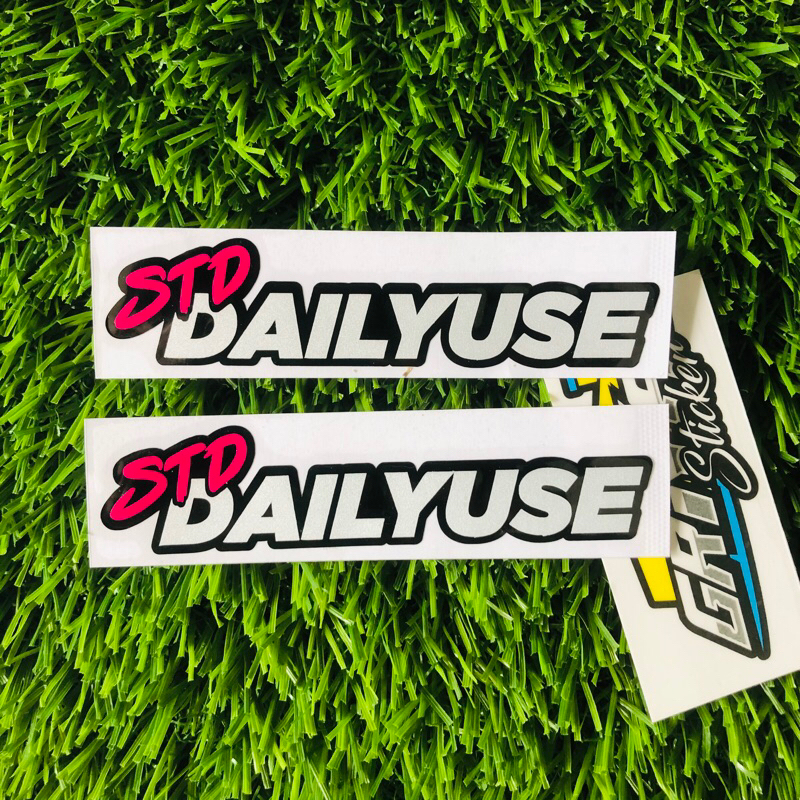 Jual Stiker STD DAILYUSE sticker cutting standar viral | Shopee Indonesia