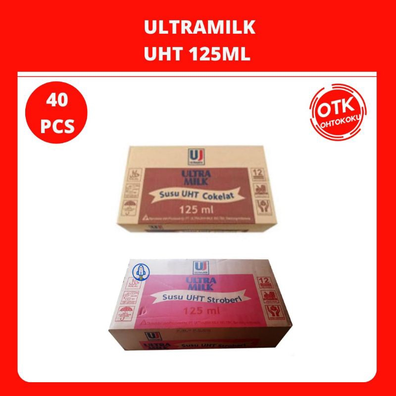 Jual SUSU UHT ULTRA MILK 125 ml - 1 Dus | Shopee Indonesia