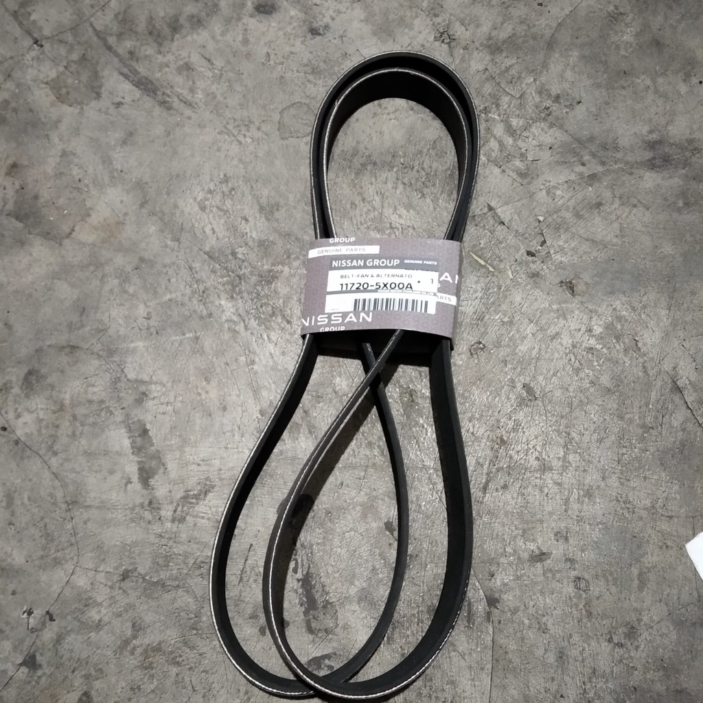Jual FAN BELT NISSAN NAVARA D23C D40 WD23 11720-5X00A ORISINIL | Shopee ...