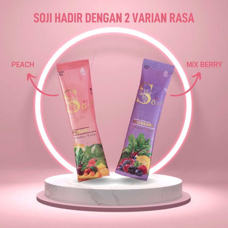 Jual Persachet !! Soji Fiber-Collagen Mengandung Glutathione membantu ...