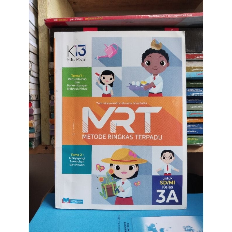 Jual BUKU MRT/METODE RINGKAS TERPADU 3A KELAS 3/III SD MASMEDIA ...