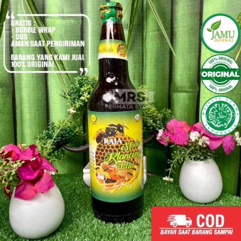 Jual JAMU RAJA MADU KLANCENG PLUS 600ML ISI 12 BOTOL 1 DUS - KEMASAN ...