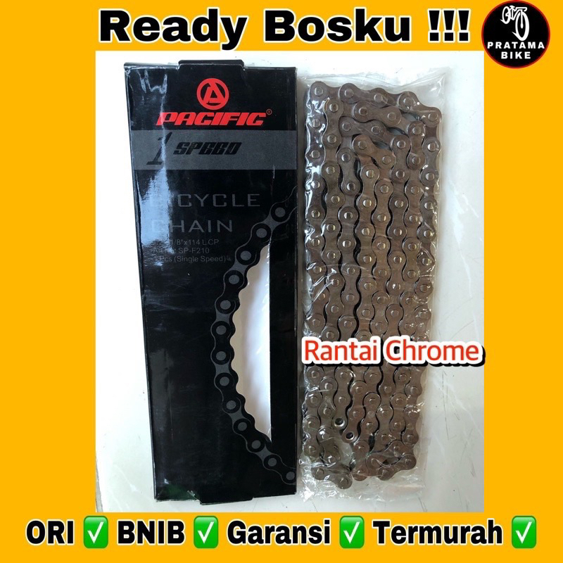 Jual Rantai Rante Chrome Krom Sepeda BMX Mini CTB 1 Single Speed EXOTIC ...