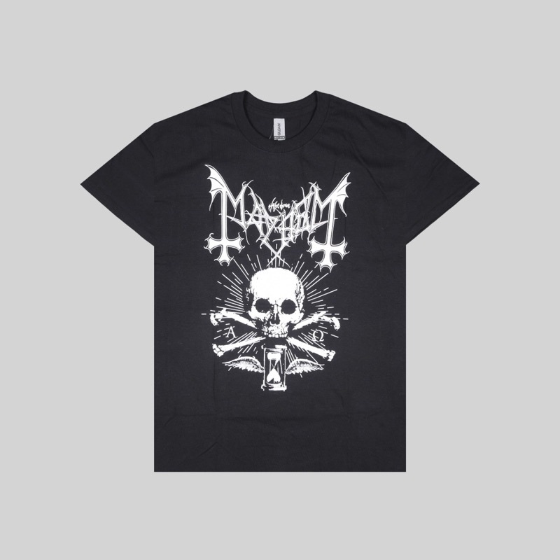 Jual TS MAYHEM - SKULL & HOURGLASS ( ROCK MERCH ) | Shopee Indonesia
