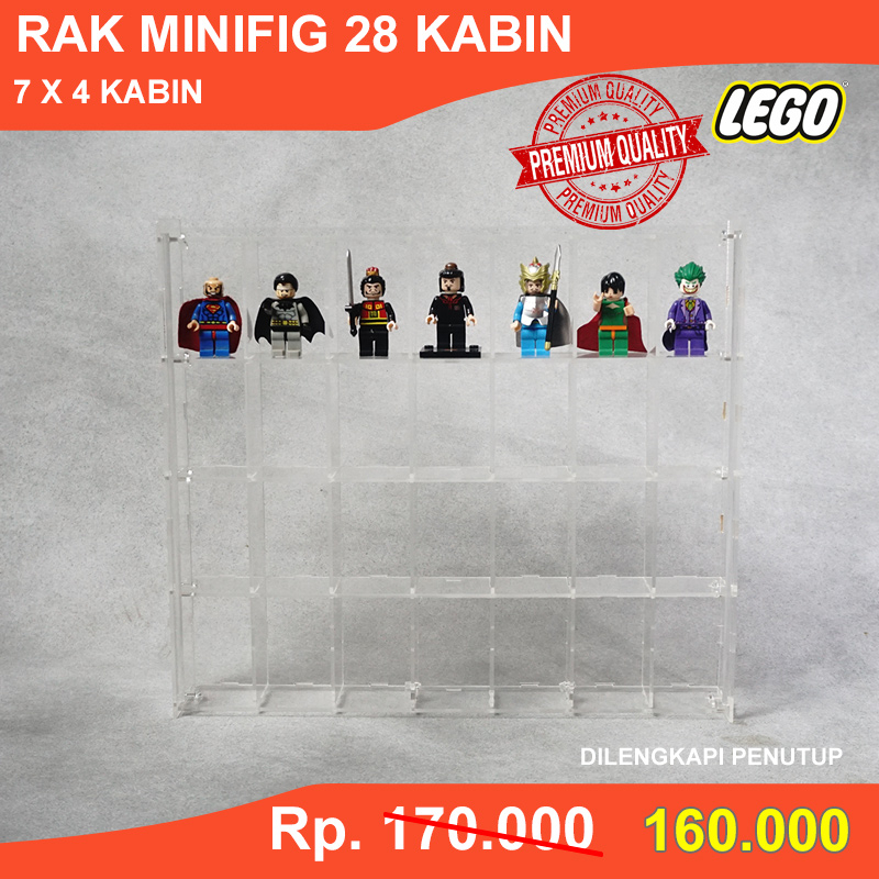Jual Rak LEGO Minifig 32 Kabin DIY (PREMIUM) | Shopee Indonesia
