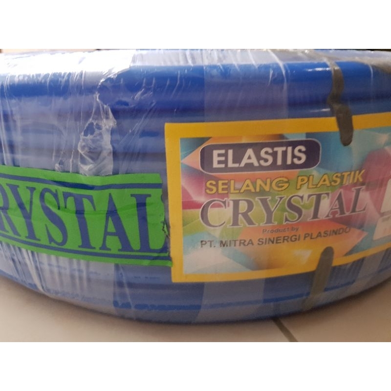 Jual Selang Plastik Crystal Elastis Warna uk. 3/4 inch ; 1 Roll panjang ...