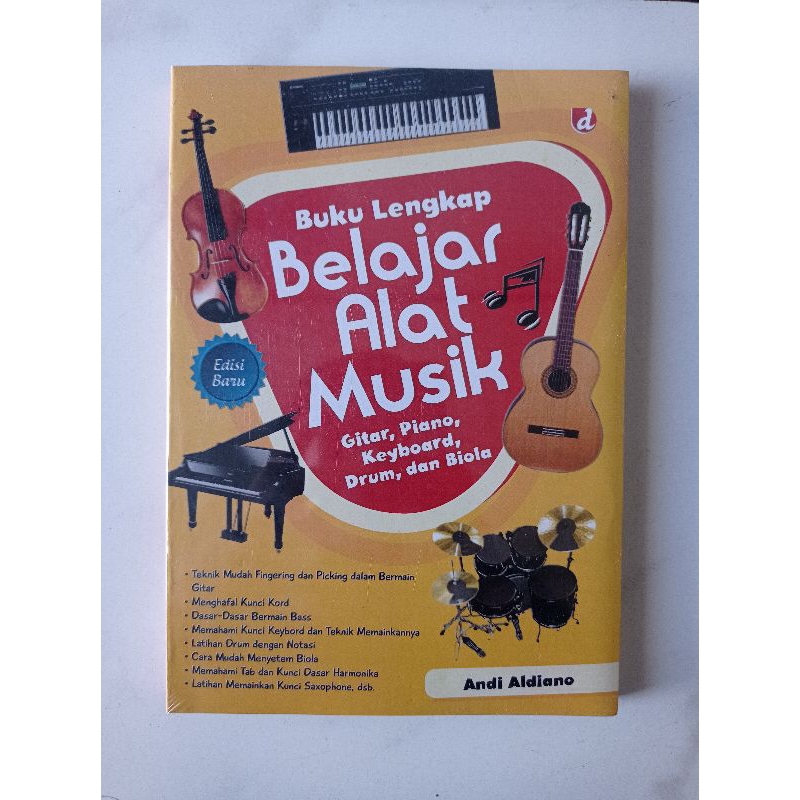 Jual Buku Lengkap Belajar Alat Musik : Gitar, Piano, Keyboard, Drum ...
