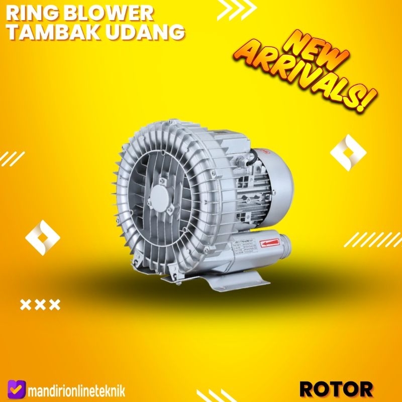 Jual Ring Blower Tambak Udang HB-3000 Watt 3phase 380V Blower Ipal ...
