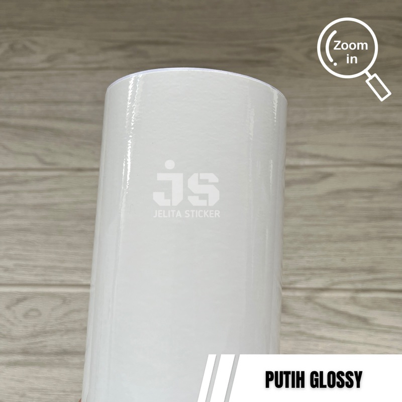 Jual Skotlet Putih Glossy / Sticker Putih Glossy Lebar 60cm | Shopee ...