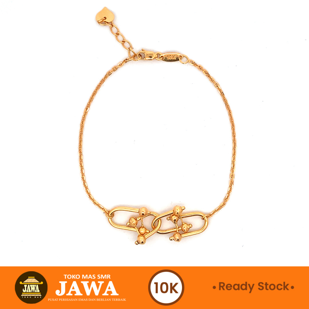 Jual Gelang Bracelet Emas Tiffara Kadar 10K Toko Mas Jawa | Shopee ...