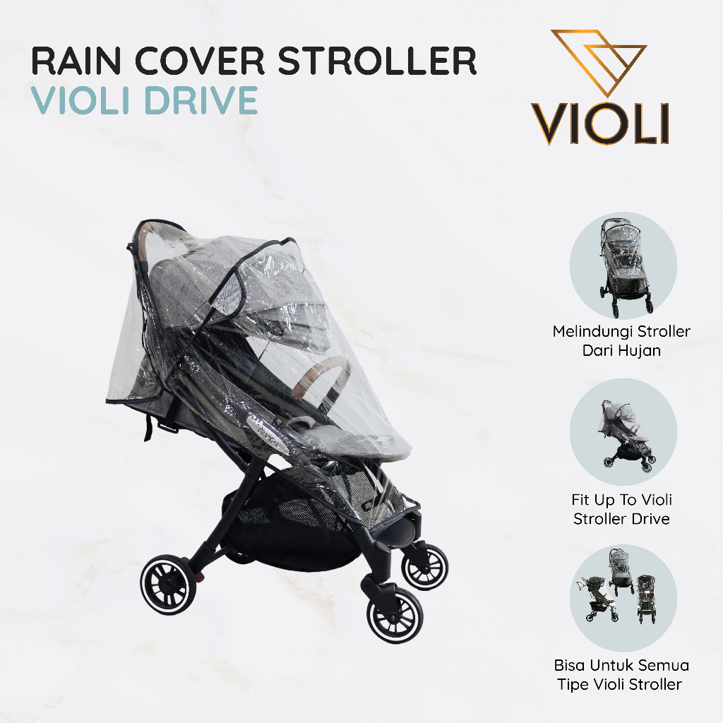 Jual Special Price Rain Cover Violi Stroller Minor Defect | Shopee ...