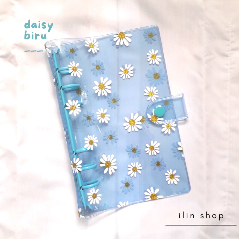 Jual Binder A6 PVC Transparan Polos / Ring Warna / Daisy / Daisy Warna ...