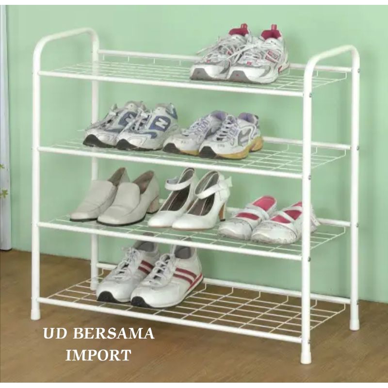 Jual STORA Rak Sepatu 4Tingkat/Rak Besi Sepatu/TempatSepatu&Sandal/Shoe ...