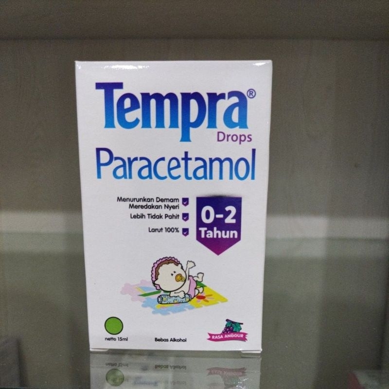 Jual TEMPRA Drops 15 ml - Rasa Strawberry | Shopee Indonesia