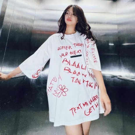 Jual Playing Victim - Drawing Your Emotional Oversized T-Shirt (Custome ...