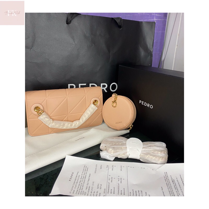 Jual SALE!! Tas PEDRO Original 100% Mini Bag Pedro Original Counter ...