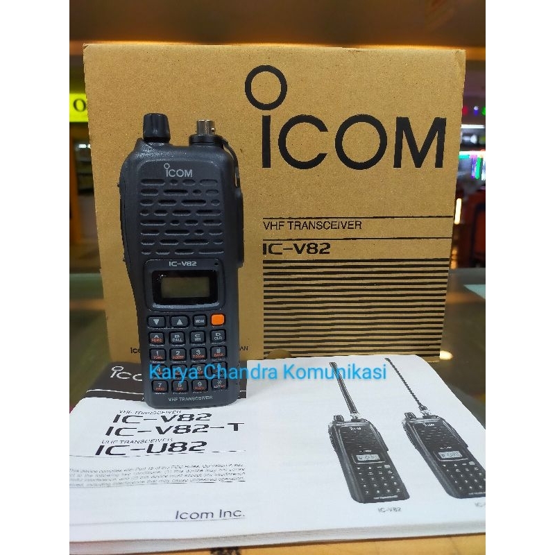 Jual HT HANDIE TALKIE ICOM IC-V82 VHF 136-174 MHZ | Shopee Indonesia