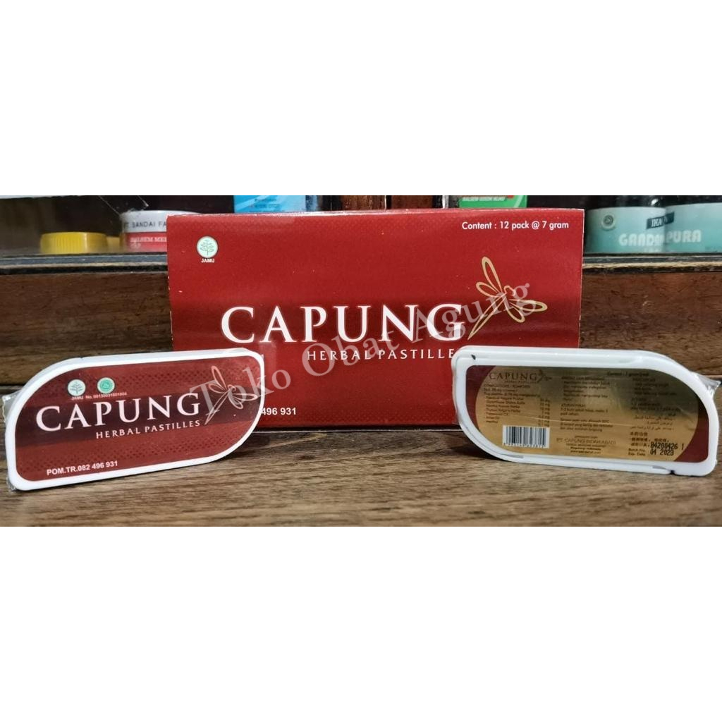 Jual Capung Herbal Pastilles. Permen Pereda Batuk & Melegakan ...