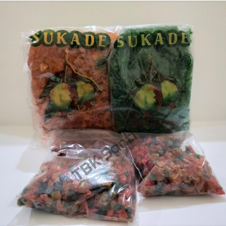 Jual Sukade Cap Delima Merah | 100 Gram (Repack) | Shopee Indonesia