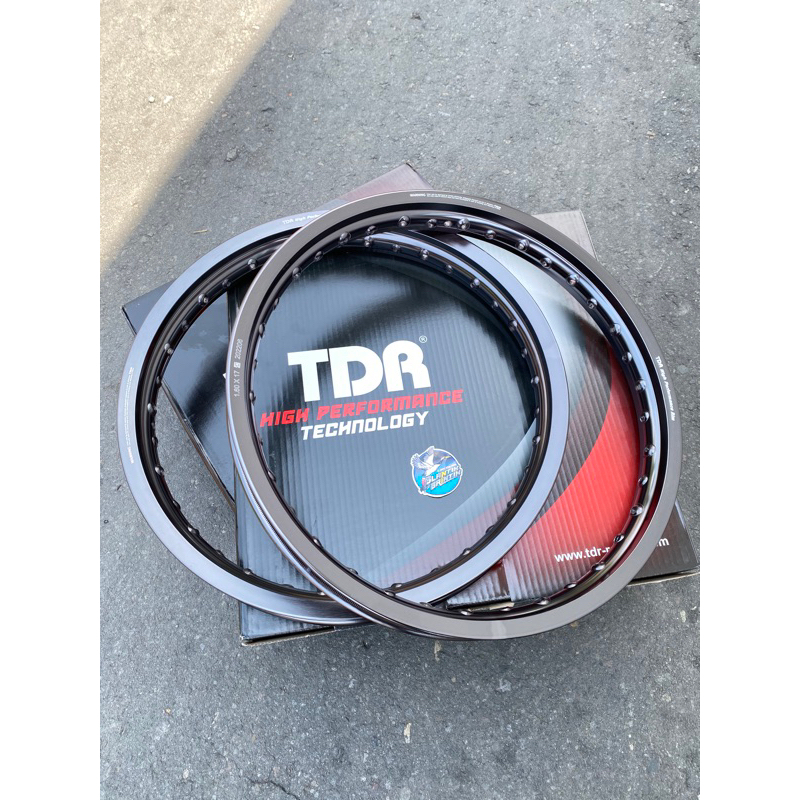 Jual Velg tdr ring 17 160/185 titanium silver bronze lingkaran TDR grey ...