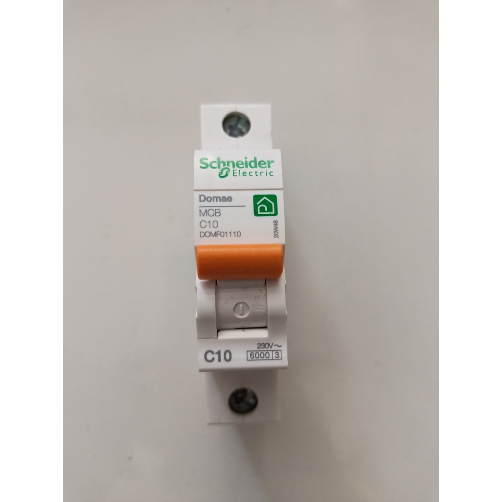 Jual MCB SCHNEIDER Electric New Domae 1P 1 Phase 2A 4A 6A 10A 16A 20A 25A 32A 40A 50A 63A ...