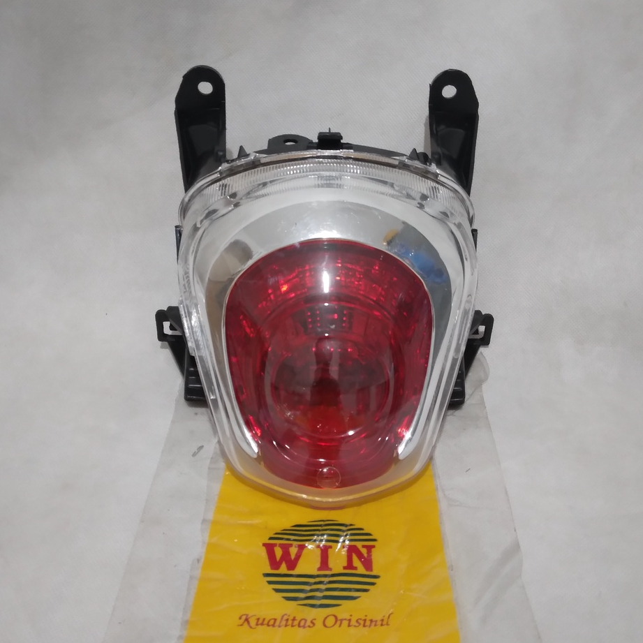 Jual Lampu Belakang Scoopy 110 FI LED 2017 2018 2019 2020 merah putih ...