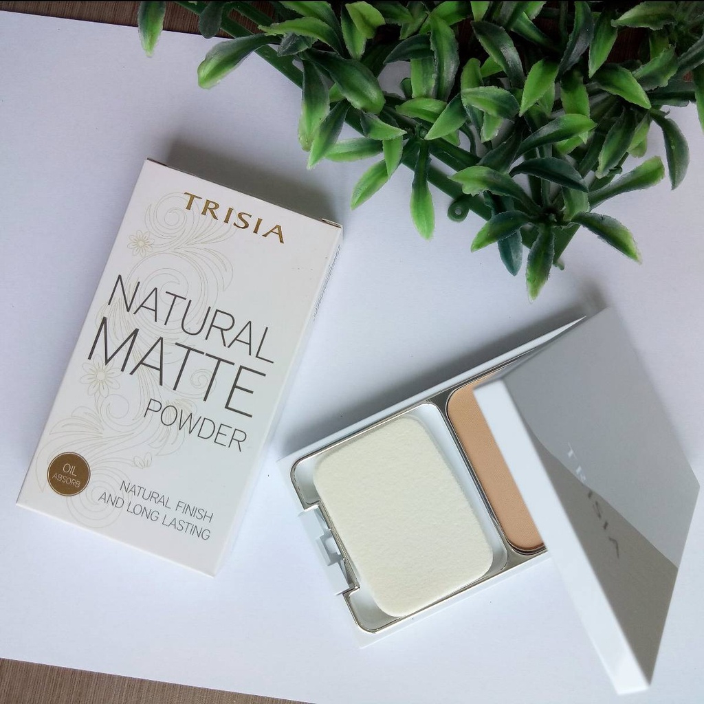 Jual 1PC TRISIA NATURAL MATTE POWDER TWC 11 GR @MJ | Shopee Indonesia