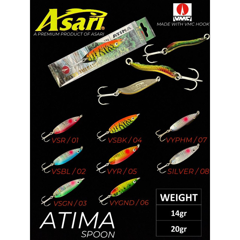 Jual spoon atima asari 14g 20g | Shopee Indonesia
